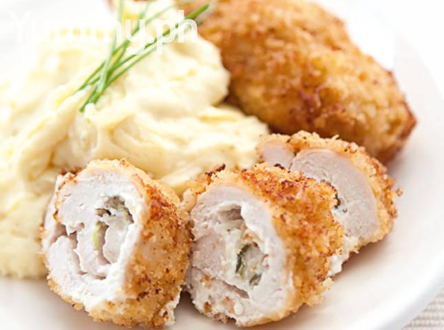 Chicken Breast with Garlic-Chive Cheese