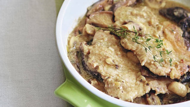 Pork Escalopes With Wild Mushrooms Recipe | Yummy.ph