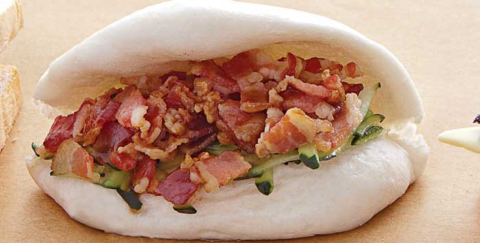 Peking Bacon Cuapao | Yummy.ph