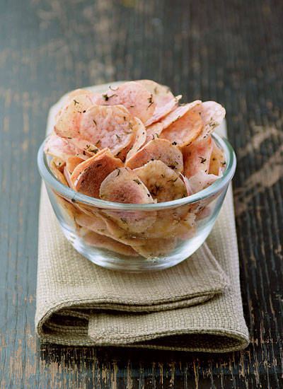 Mediterranean Gabi Chips