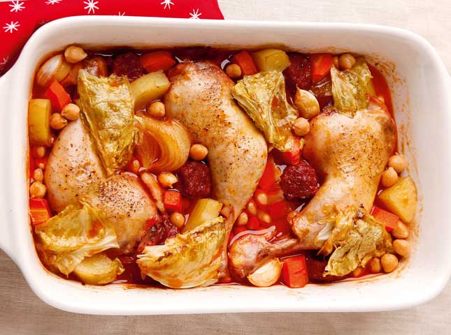 Baked Chicken Cocido