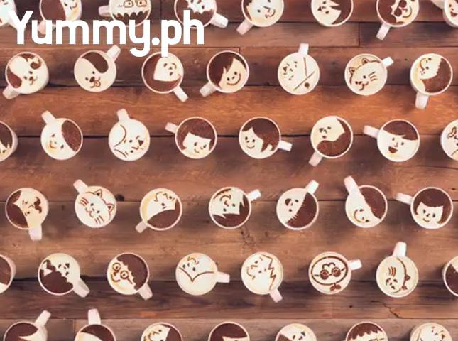 WATCH: 1,000 Cups Were Used to Make This Cute Latte Art Animation