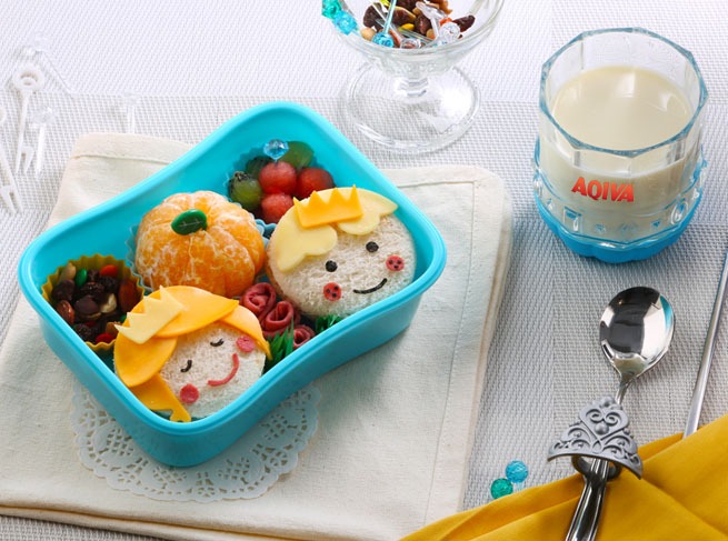 Mini Tuna Princess Sandwiches