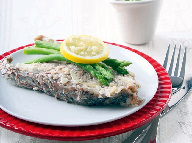 Steamed Fish with Green Goddess Dressing Recipe
