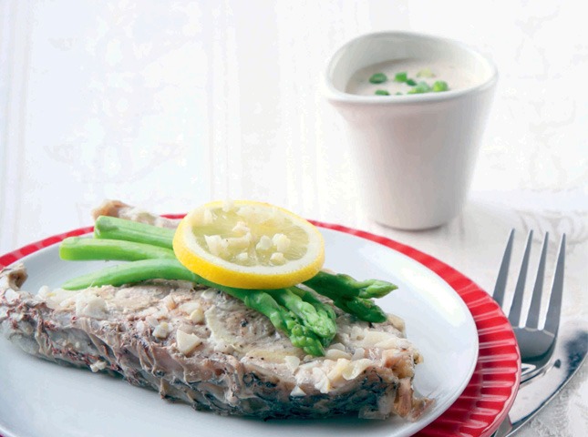 Steamed Fish with Calamansi Rice Recipe