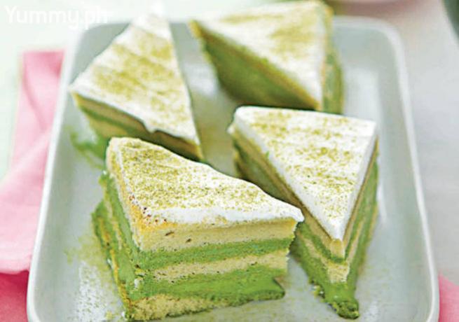 Green Tea Cake Recipe - Yummy.ph