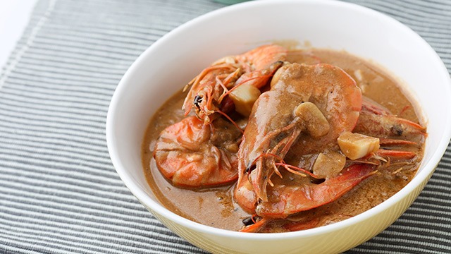 Adobong Hipon sa Gata Recipe