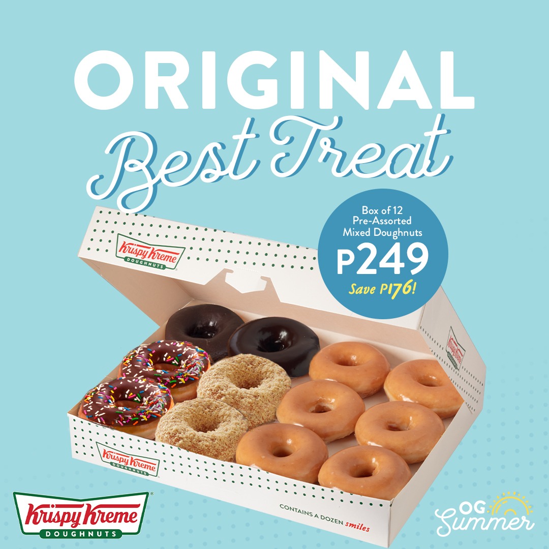 Krispy Kreme Original Best Treat Promo
