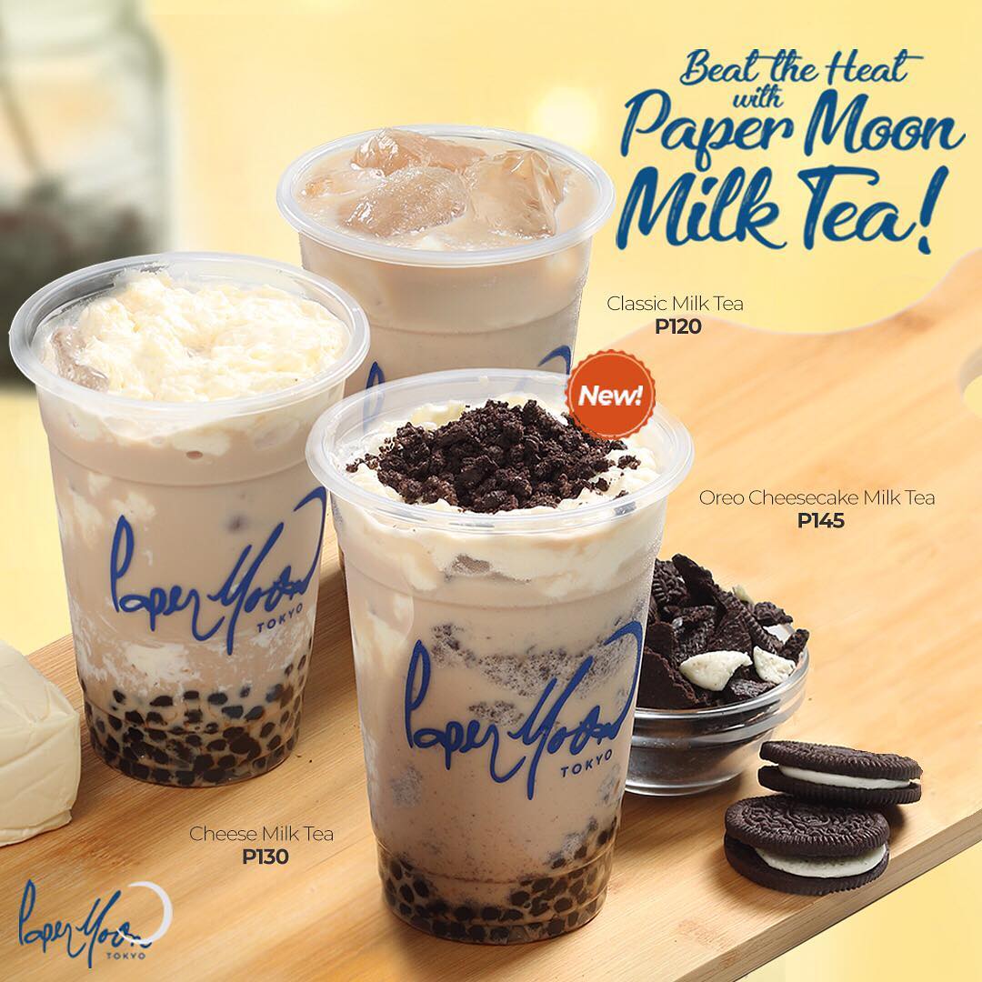 Paper Moon Cafe Now Serves Milk Tea!