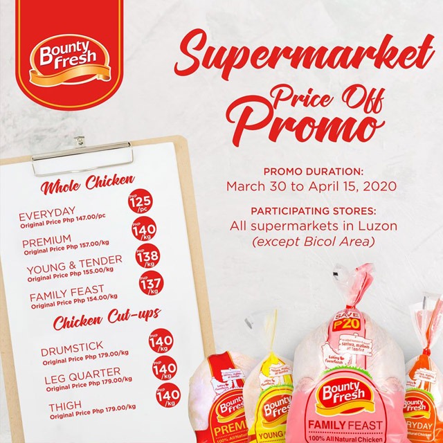 Bounty Fresh Extends Promo On Discounted Chicken