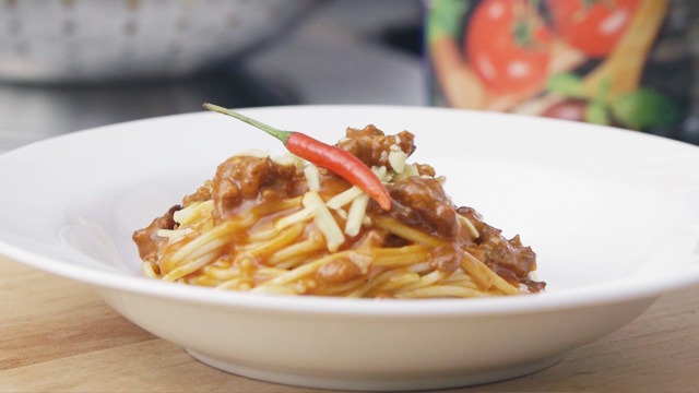 Longganisa and Labuyo Spaghetti Recipe