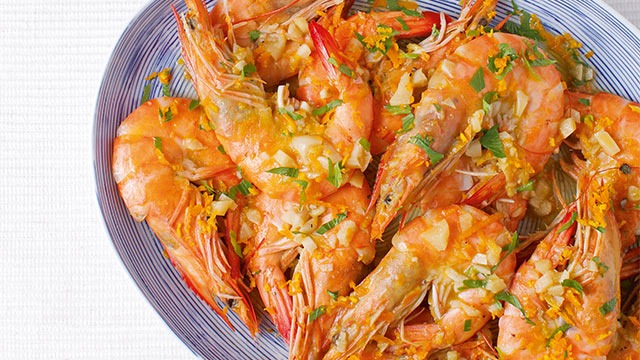 Prawns in Orange Sauce Recipe | Yummy.ph