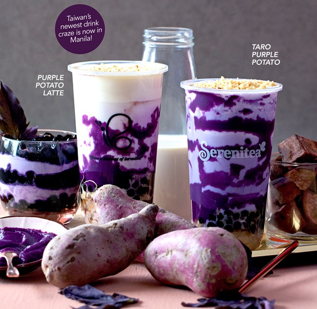 Purple Sweet Potato Is the Star of Serenitea's New Drinks
