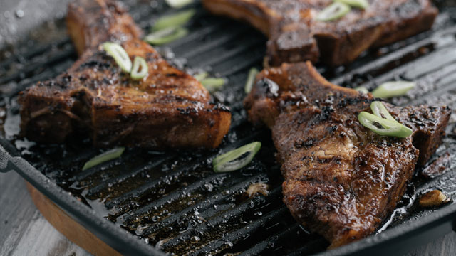 Asian Barbecue Pork Chops Recipe
