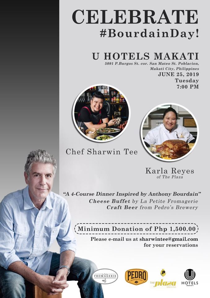 You Can Enjoy This Dinner Inspired By Anthony Bourdain