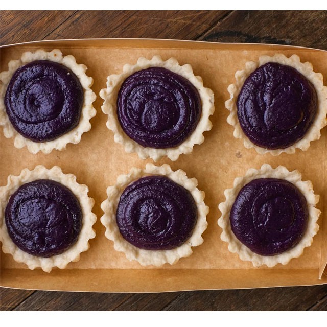 Colette's Ube Cheese Tarts