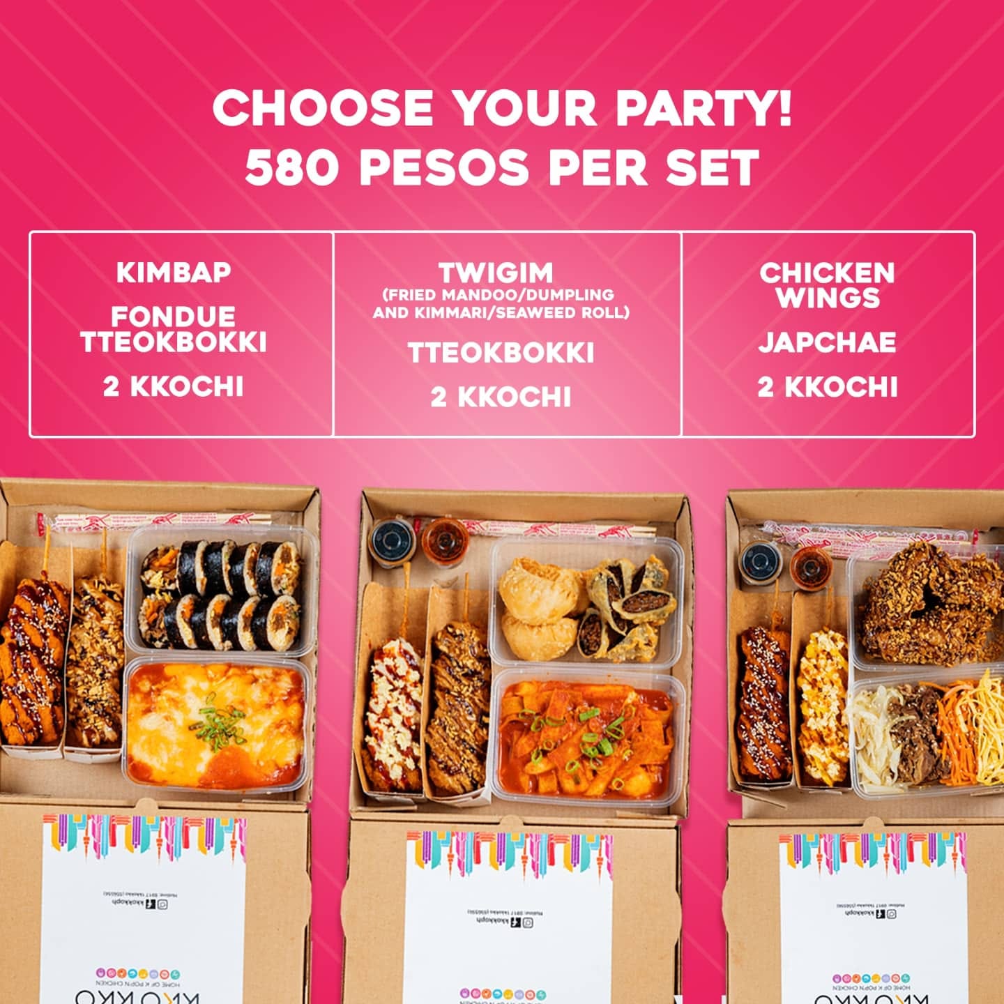 Kko Kko Party Packages For Two