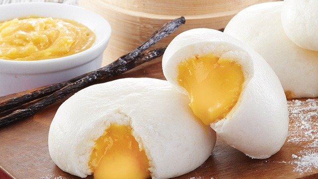 This Siopao Is Filled with Creamy, Dreamy Salted Egg Custard