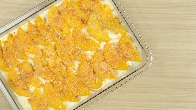 Creamy Pineapple Mango Ice Box Recipe