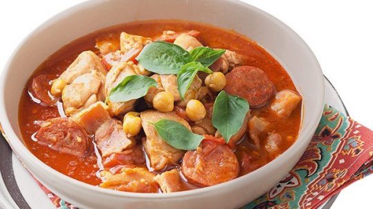 Chicken and Chorizo Stew Recipe