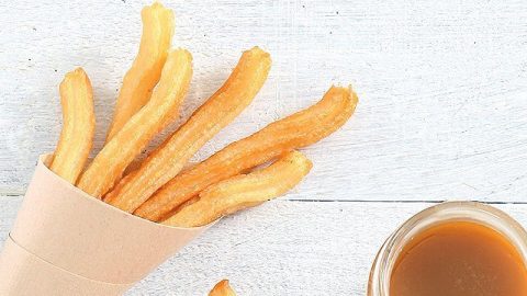 Churros with Caramel Dip Recipe