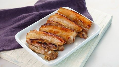 Liempo with Garlic Honey Marinade Recipe