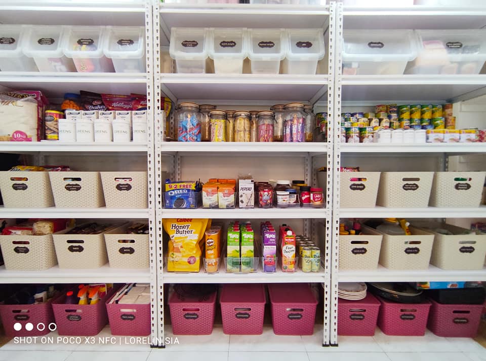 Pinay's Organized Kitchen Pantry And Refrigerator