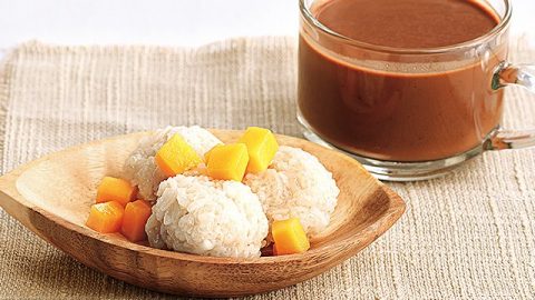 Puto Maya with Mangoes and Sikwate Recipe