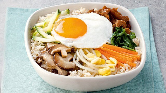Brown Rice Bibimbap Recipe | Yummy.ph