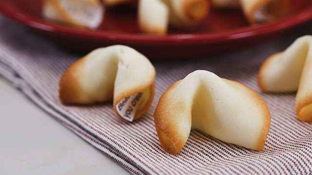 WATCH: How to Make Fortune Cookies