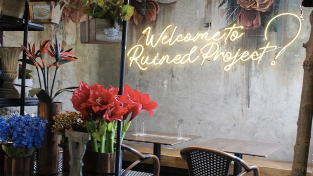 Coffee Project's New Cafe Called Ruined Project in Tagaytay