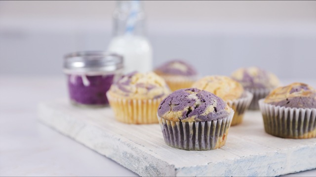 Ube and Cheese Cupcakes Recipe