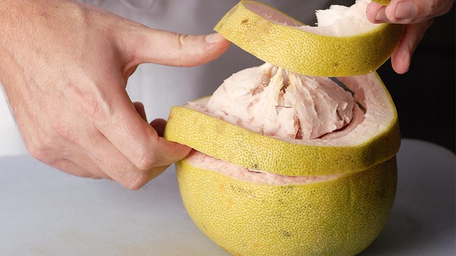 How To Cut Pomelo How To Prepare Pomelo TNCA