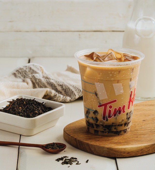 You Can Now Get Milk Tea at Tim Hortons
