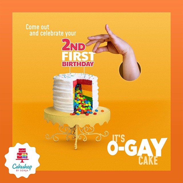 These Gender Reveal Cakes Honor Every Color Of The Rainbow