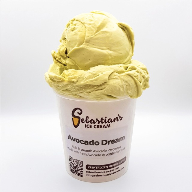 Sebastian's Avocado Ice Cream