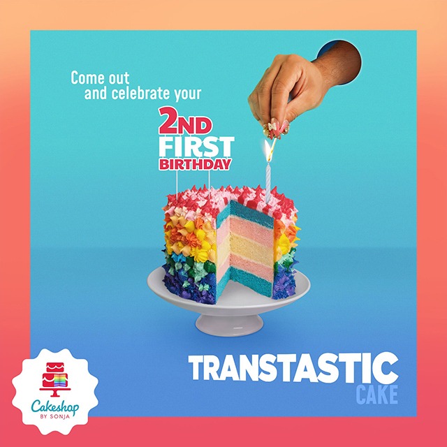 These Gender Reveal Cakes Honor Every Color Of The Rainbow