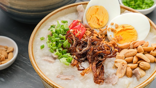 Spicy Pork Congee Recipe | Yummy.ph