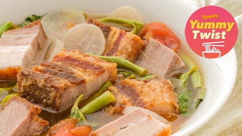 Crispy Pork Sinigang Recipe | Yummy.ph