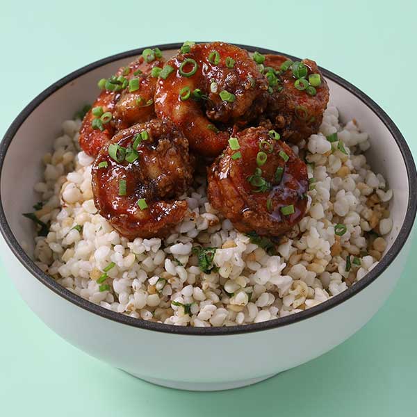 Conti's Bakeshop and Restaurant: Soy Ginger Shrimp Adlai, Scallop Adlai ...