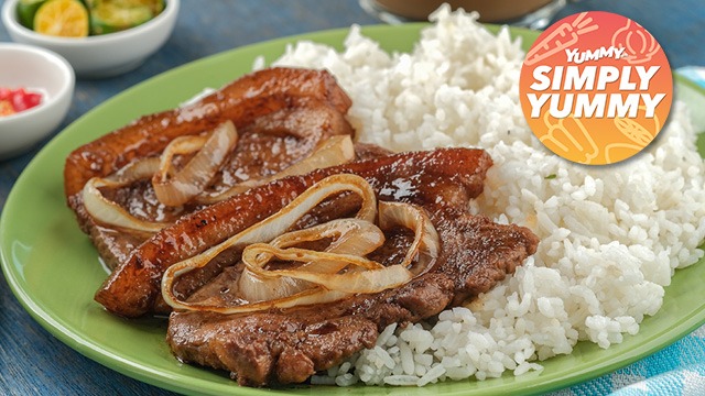 Pork Chop Bistek Recipe | Yummy.ph