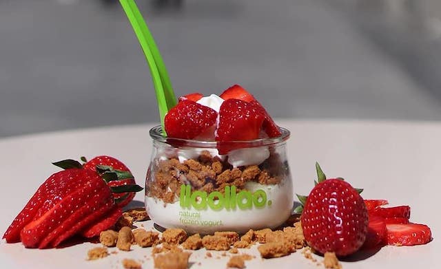 Llallao's Frozen Yogurt Is Now Available In A Reusable Glass