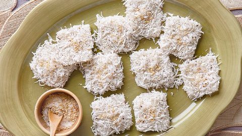 Here's Where You Can Get This Bilao Of Palitaw In Assorted Flavors And ...