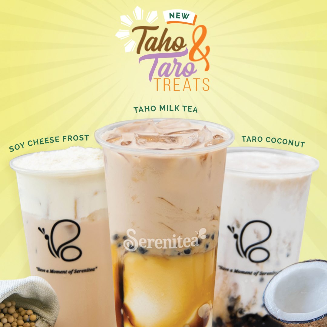 Serenitea Launches New Taho Milk Tea