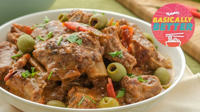 Spicy Pork Ribs Kaldereta Recipe