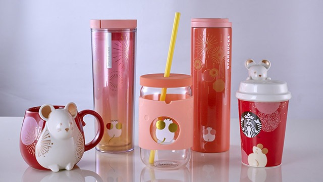 Starbucks Released A Year Of The Rat Collection