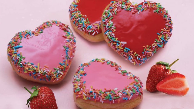 J.CO Offers New Heart-Shaped Doughnuts For Valentine's Day