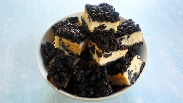 Oreo Cheesecake Cubes Recipe