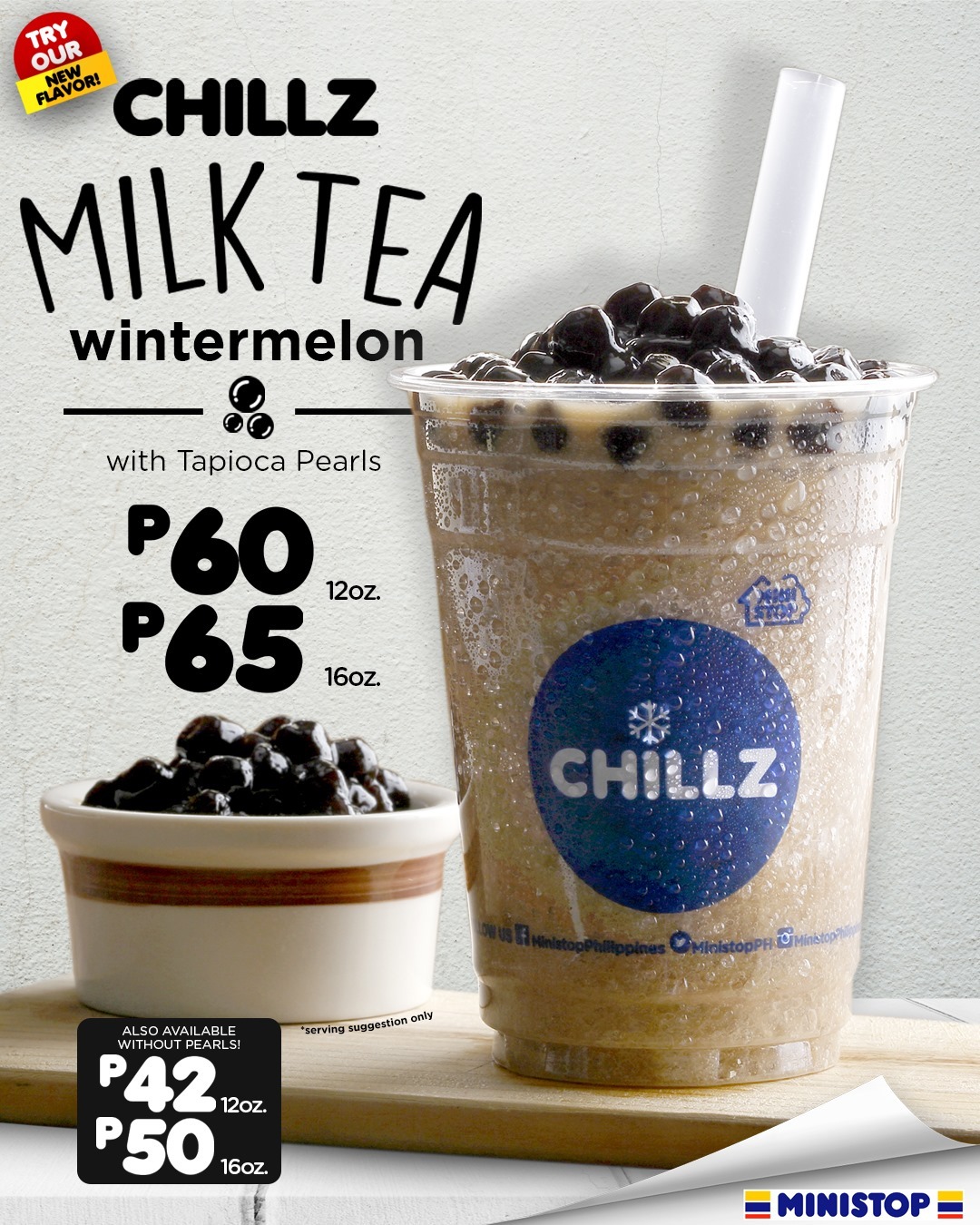 Ministop's New Chillz Flavor Is For Wintermelon Milk Tea Fans
