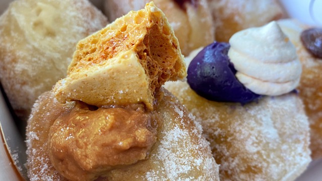 Pufft's Caramel Cream Doughnuts With Honeycomb Toppings Are Perfect For ...